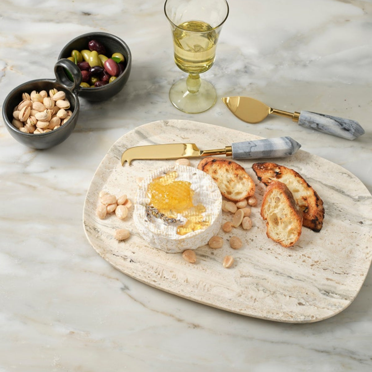 Blue Pheasant Rhea Silver Serving Trays – The Picket Fence