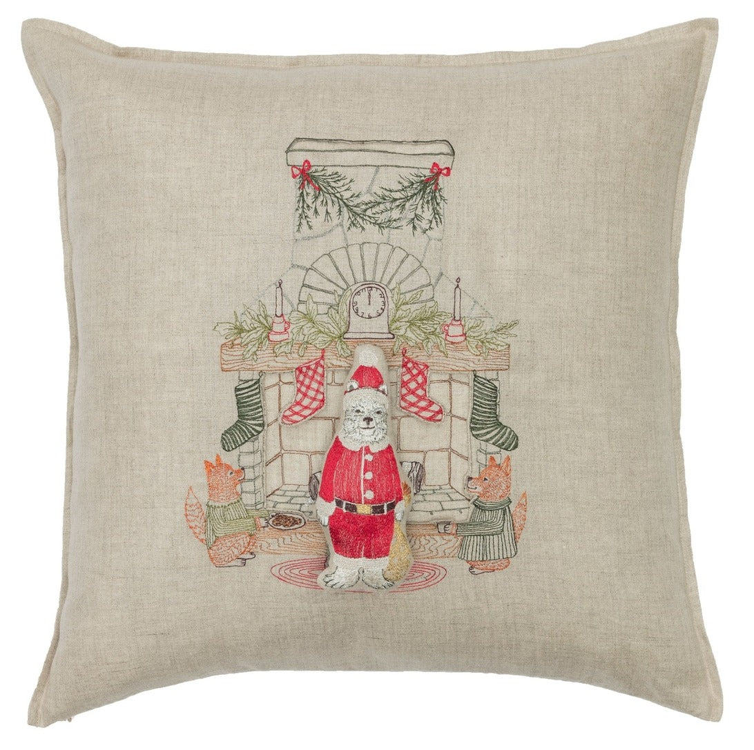 Coral and Tusk Chimney Santa Pocket Pillow – The Picket Fence