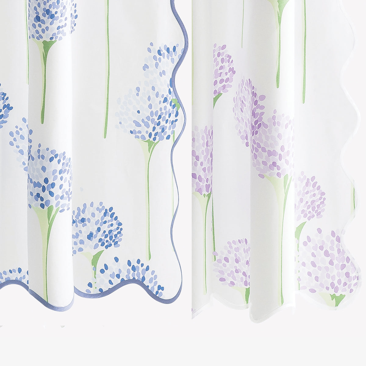 Matouk Lulu DK Charlotte Printed Floral Shower Curtain – The Picket Fence
