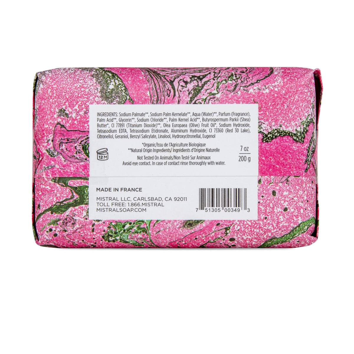 Mistral Peony Marbles Bar Soap – The Picket Fence