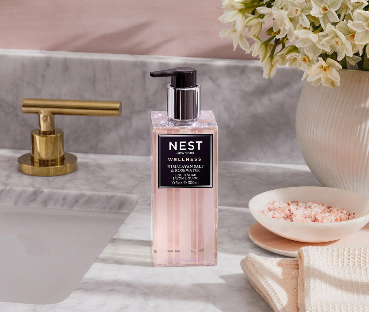 Nest New York Himalayan Salt & Rosewater Liquid Soap – The Picket Fence