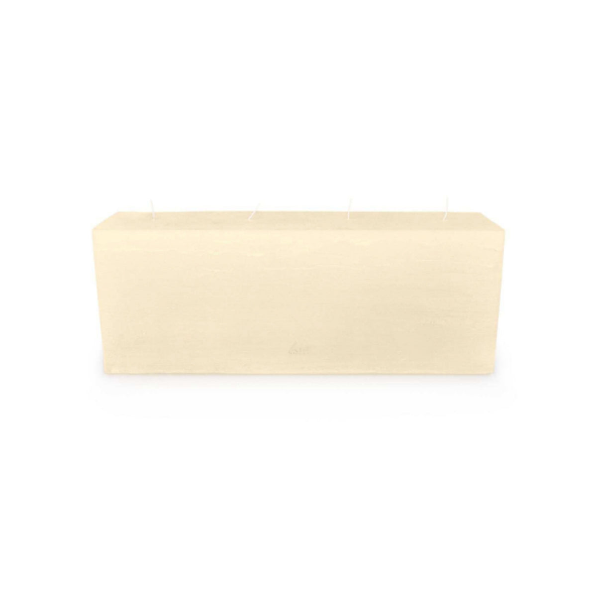 Simon Pearce 4 Wick Rectangle Candle - White – The Picket Fence