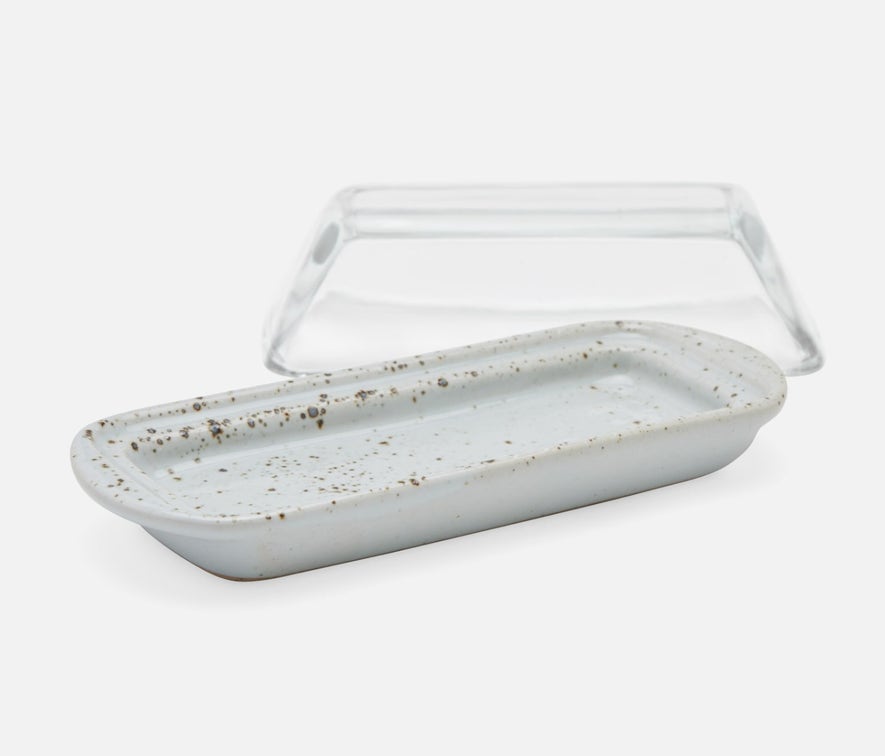 Blue Pheasant Lessie White Salt Butter Dish – The Picket Fence Store