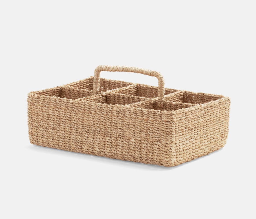 Blue Pheasant Voru Natural Glassware Caddy – The Picket Fence