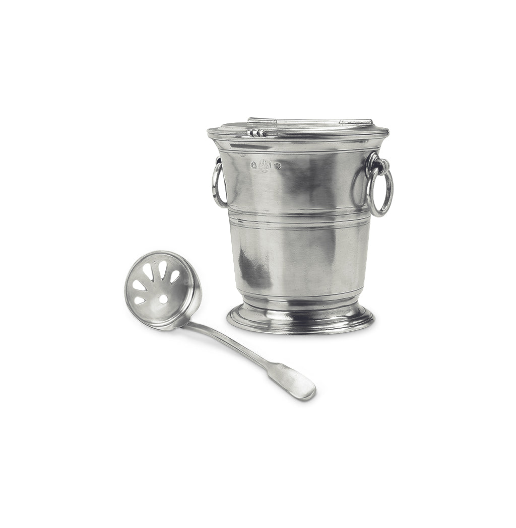 Match Pewter Ice Bucket with Lid – The Picket Fence