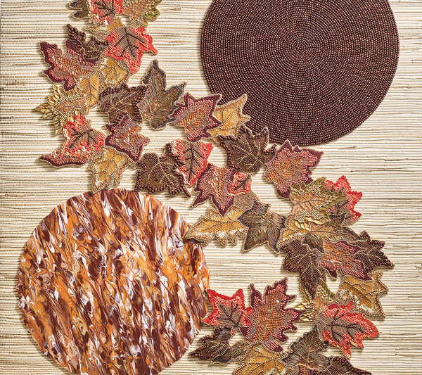 Kim Seybert Spruce Placemat in Brown – The Picket Fence