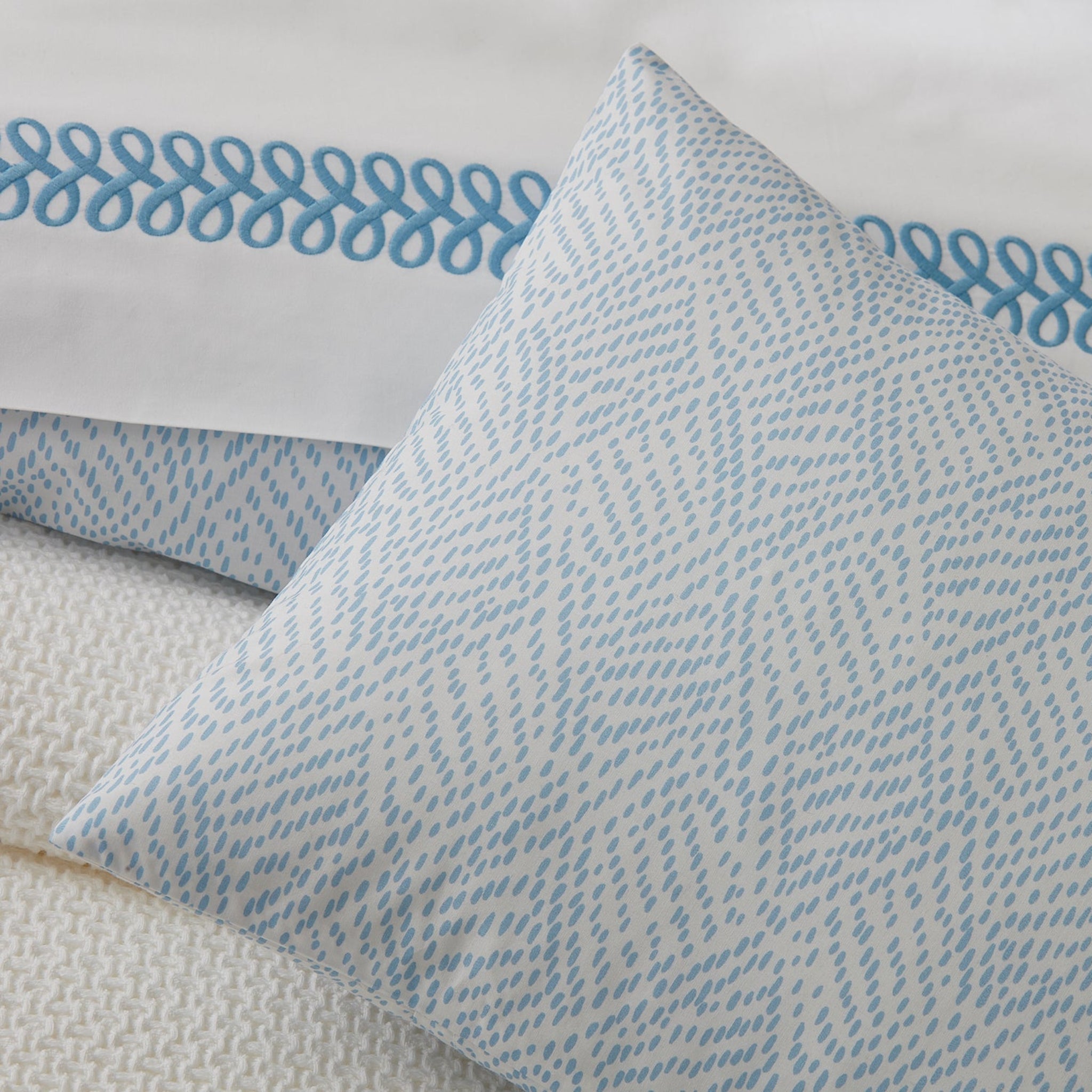 Matouk Schumacher Duma Diamond Sheets, Duvet Cover + Shams – The Picket ...