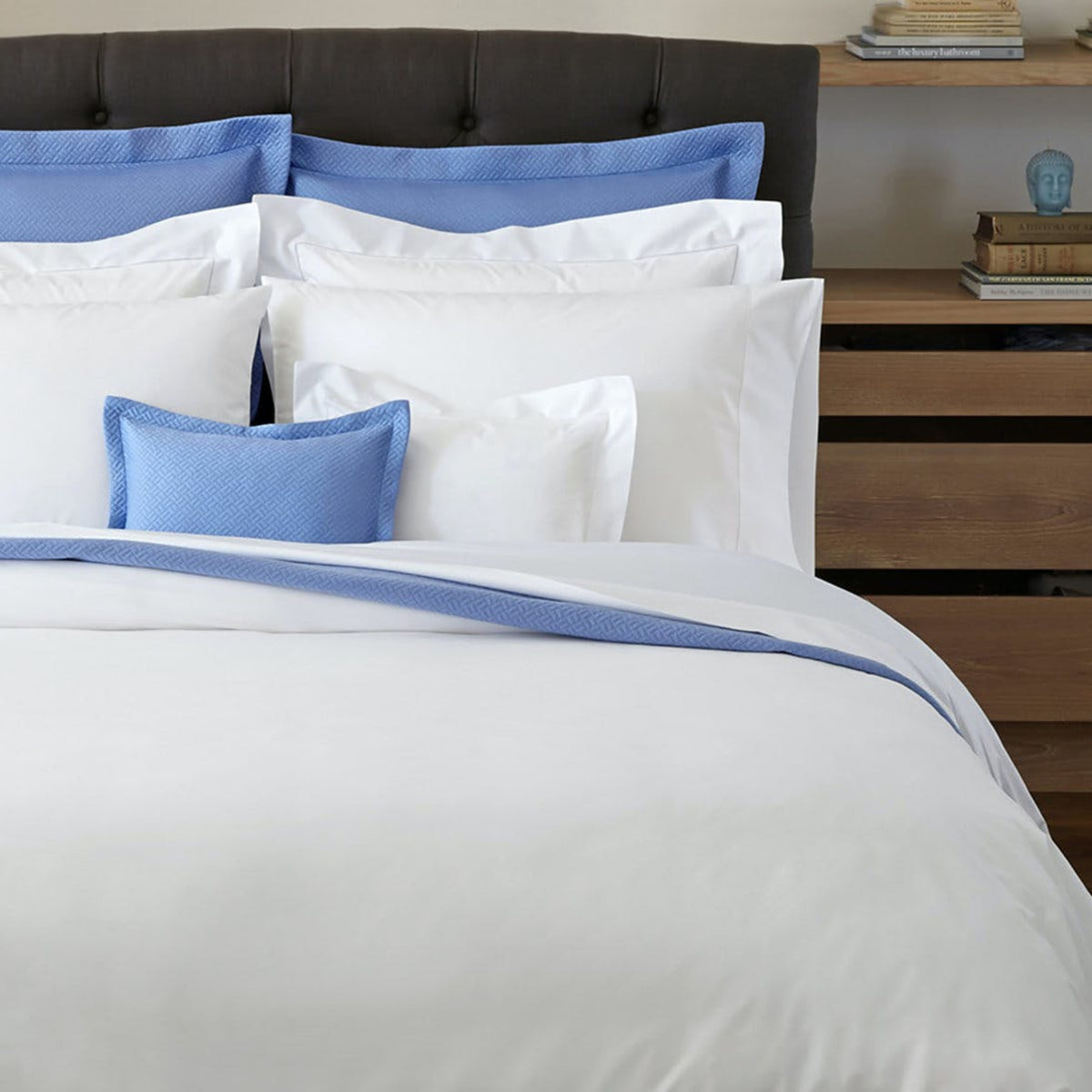 Matouk Luca Hemstitch Egyptian Cotton Sheets, Duvet Covers + Shams ...