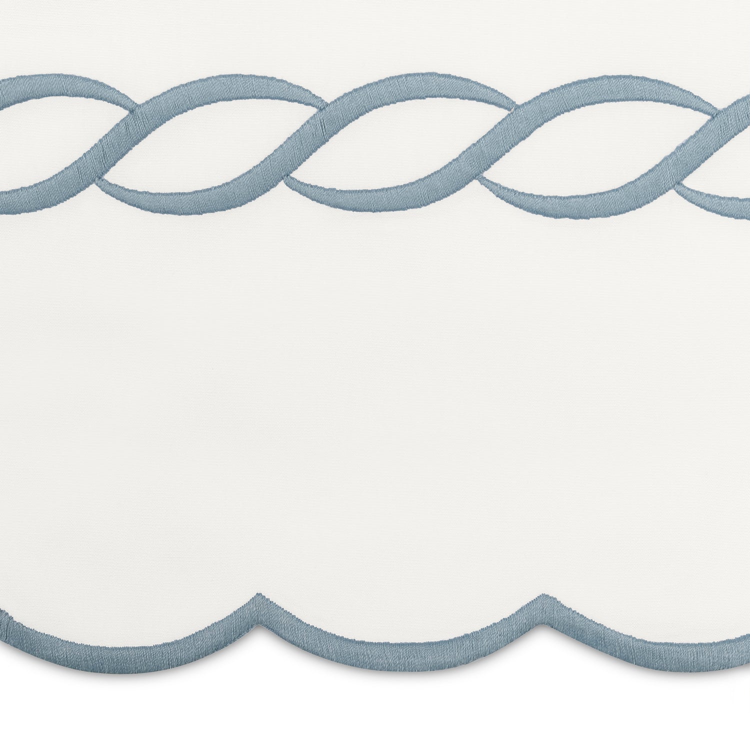 Matouk Classic Chain Scallop Sheets, Duvet Cover + Shams – The Picket Fence