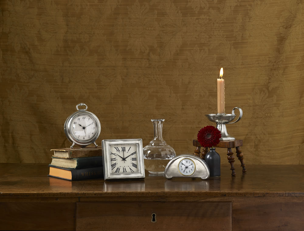 Match Pewter Luna Alarm Clock – The Picket Fence