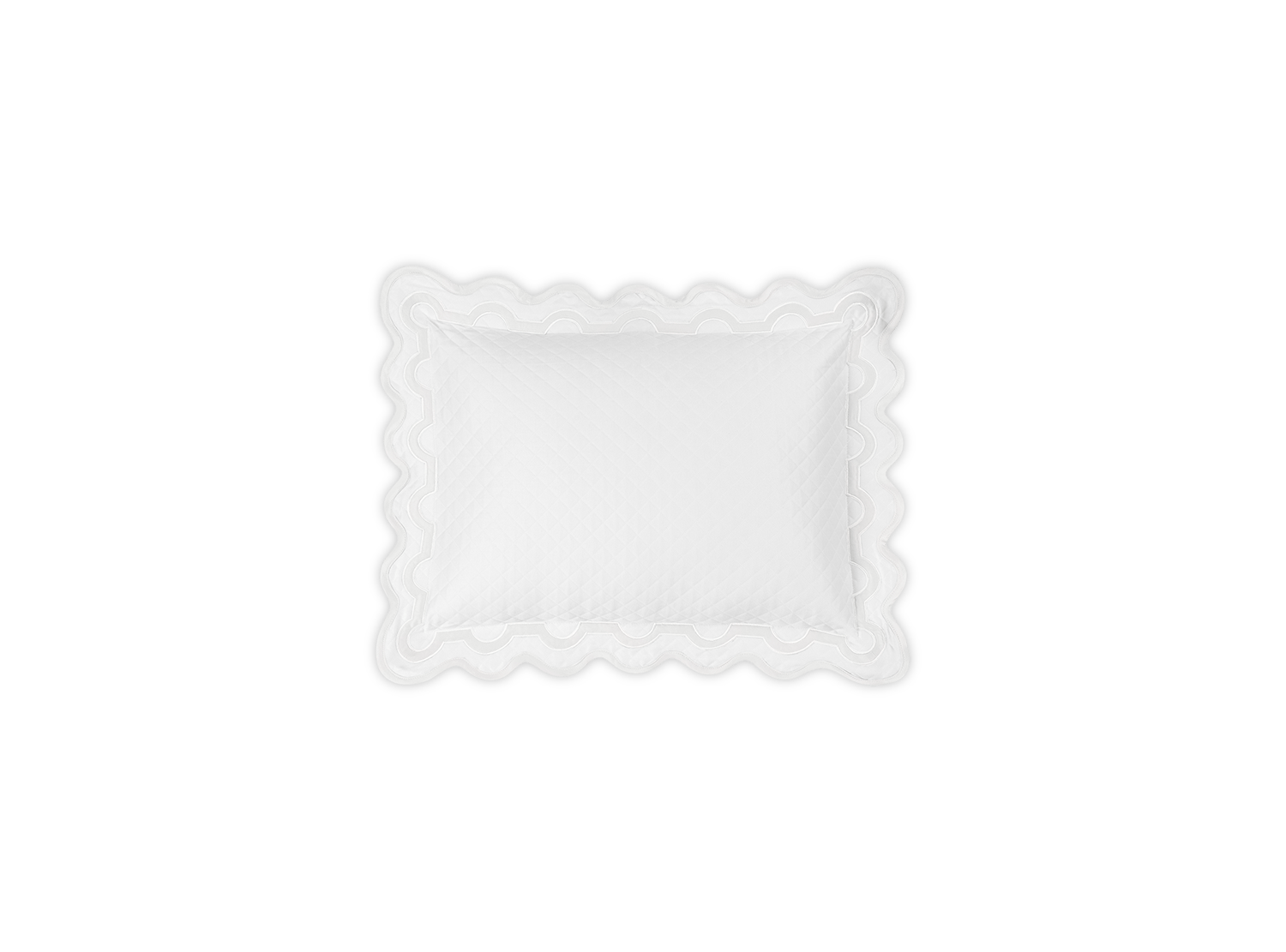 Matouk Mirasol Matelassé Sham – The Picket Fence