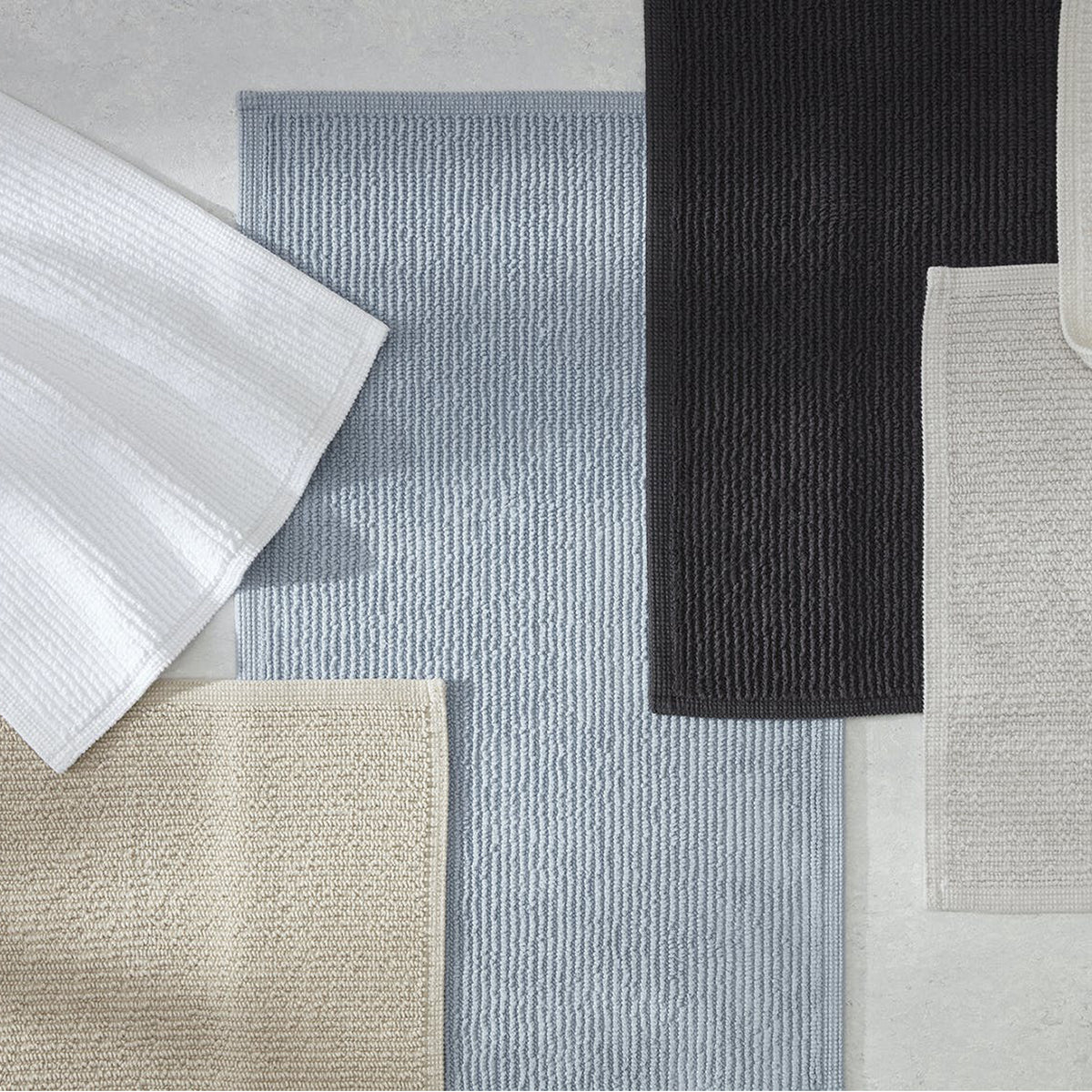 Matouk Francisco Ribbed Cotton Bath Rug – The Picket Fence