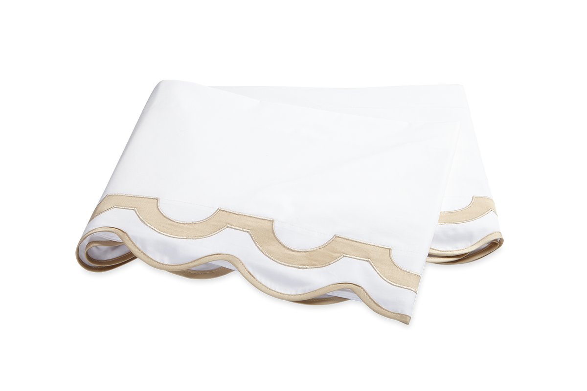 Matouk Mirasol Arch Border Flat Sheet – The Picket Fence