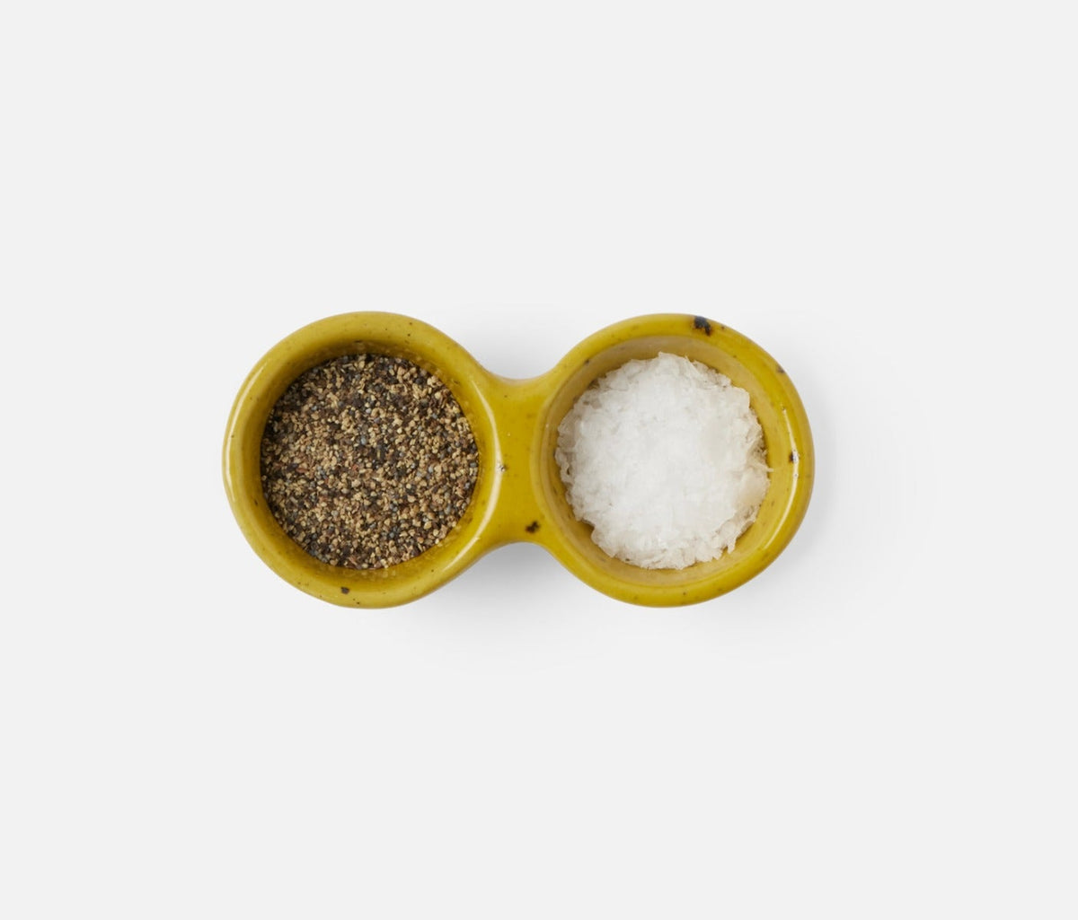 Blue Pheasant Holly Connected Pinch Bowls in Chartreuse Salt Glaze ...